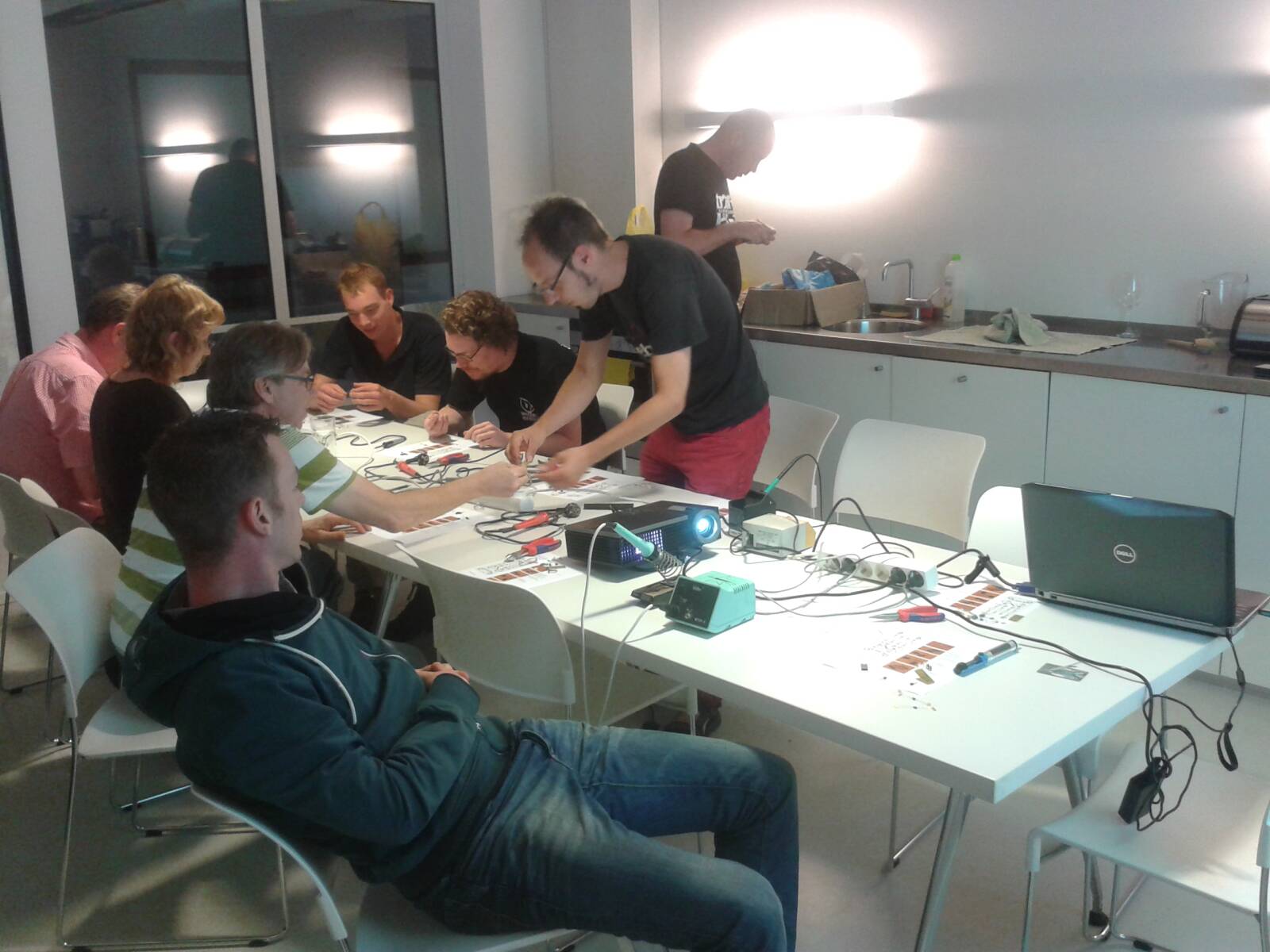 Soldering workshop: USB blinkenlights